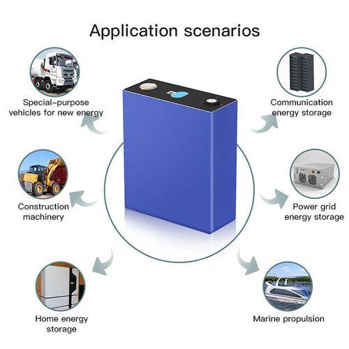 Cellule LiFePO4 de 280 Ah standard pour le stockage d'énergie à longue ...
