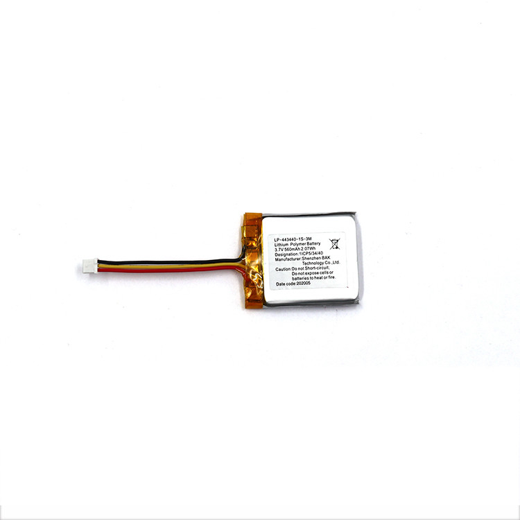 Bateria Lipo de Alta Descarga 3.7V 560mAh para Eletrônicos