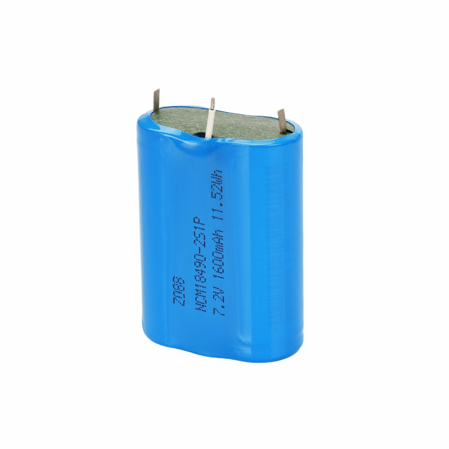 Batterie lithium NCM 7,2 V 1600 mAh 18490-2S1P pour appareils compacts ...